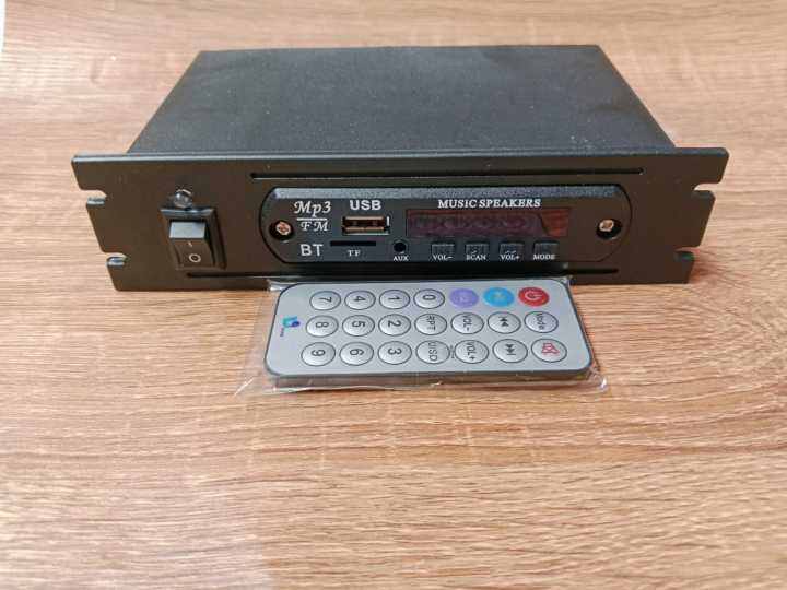 BOX MODUL MP3 PLAYER BLUETOOTH HITAM PLASTIK | Lazada Indonesia