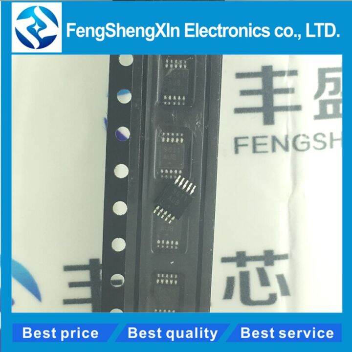 10pcs/lot MAX9611AUB 9611AUB MSOP10 High-Side, Current-Sense Amplifiers with 12-Bit ADC and Op ...