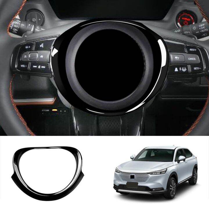 For Honda Vezel HR-V HRV 2021 2022 Interior Car Steering Wheel Ring ...