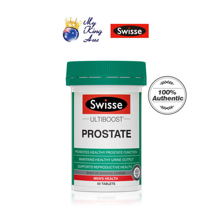 Swisse Ultiboost Prostate Zinc 50 Tab [My King Aus] Healthy Prostate ...