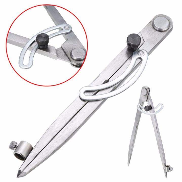 คุณภาพสูง Scriber Divider DIY Overstitch ล้อเข็มทิศหนัง Stitch Hole ...