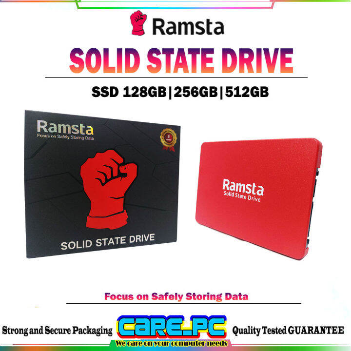 Ramsta S800 2.5" SATA 3 SSD 128GB / 256GB / 512GB Solid State Drive for ...