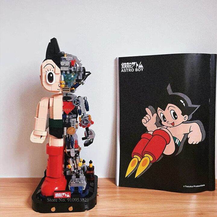 Cartoon Action Figure Astro Boy Building Blocks Bricks Toy Movable ...