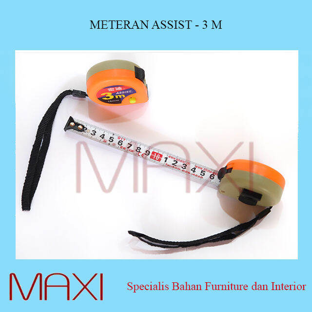 METERAN ROLL ASSIST - 3 METER | Lazada Indonesia
