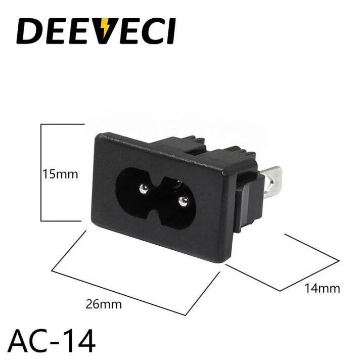 Electrical AC Socket 2 pin red LED 250V 4p Rocker Switch 10A fuse male ...