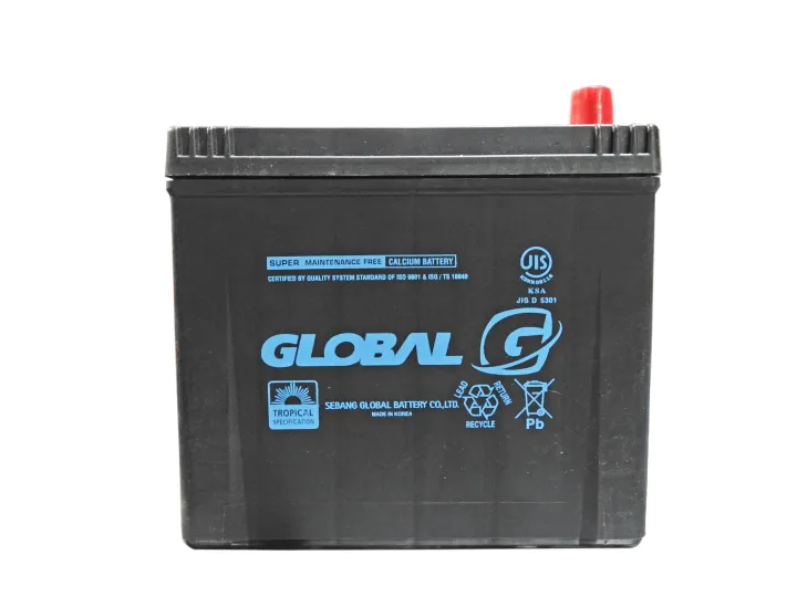 Global 1SMF NS50ZL 75D23L (75AMPS) Maintenance Free Automotive Battery ...