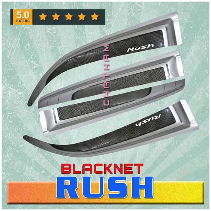 (Blacknet) Rain Guard Window Door Sun Visor for Toyota Rush | Lazada PH
