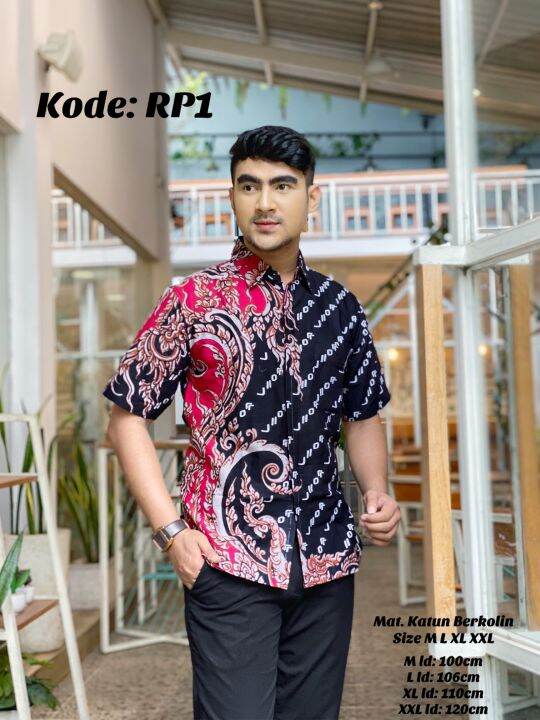 Batik Lontara Kode RP1 RP2 Batik Makassar Batik Bugis Batik Lanang by ...