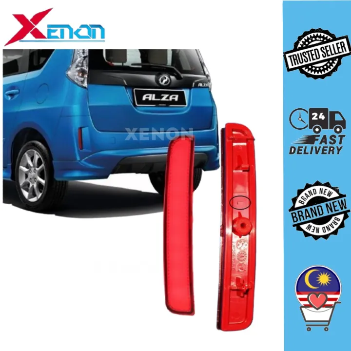 Perodua alza 2014 rear bumper reflector | Lazada