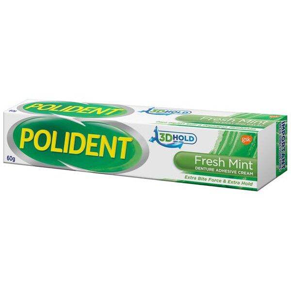 Polident โพลิเดนท์ ครีมติดฟันปลอม สูตรเฟรชมินต์ 60 กรัม | Lazada.co.th