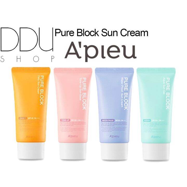 A'Pieu Pure Block Daily Sun Cream | Lazada Singapore