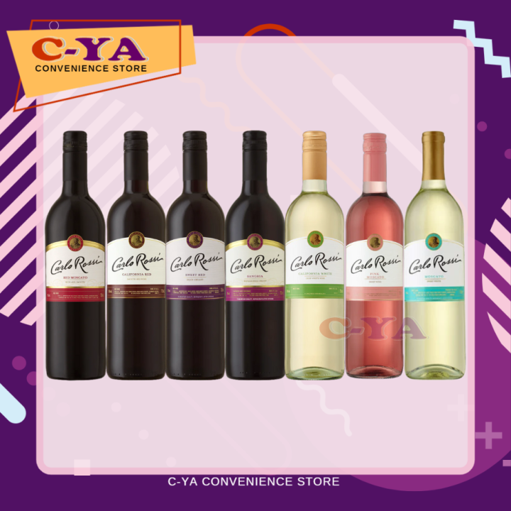 CARLO ROSSI California Wine 750ml | Lazada PH