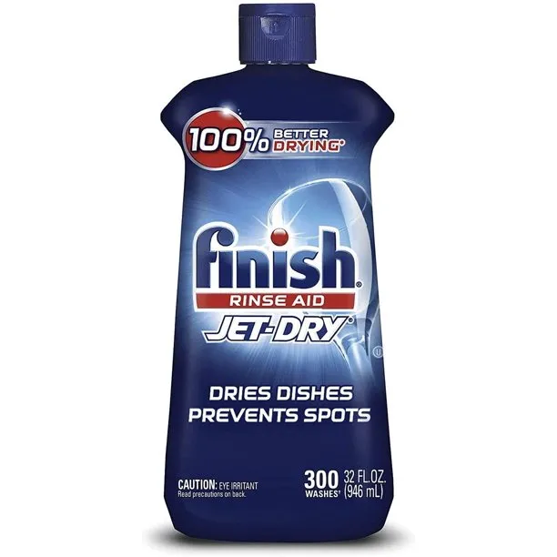 Finish Jet Dry Rinse Aid #1 Dishwasher Rinse Agent & Drying Agent 680ml ...