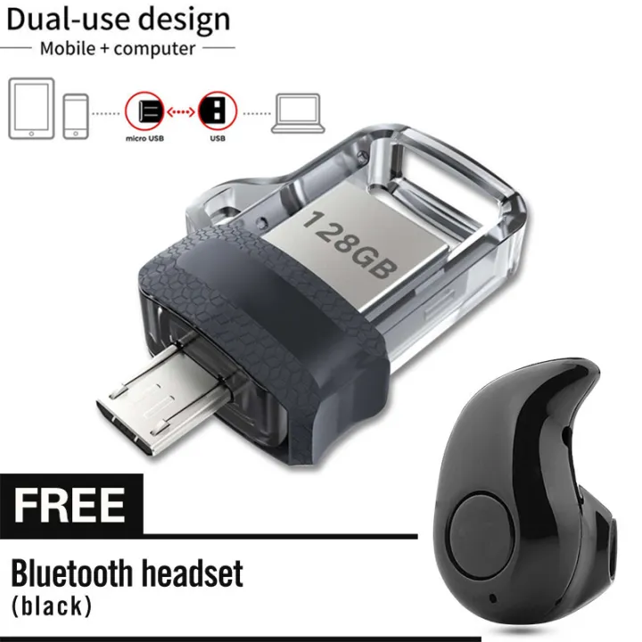 Brand New 128GB OTG Dual Drive M3.0 USB 3.0 for PC and Android OTG With ...