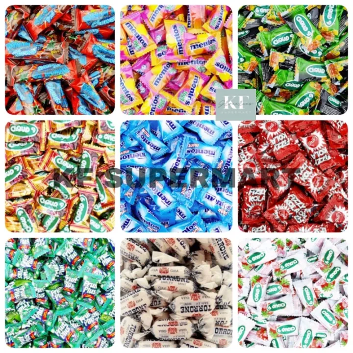 [Halal] Gula Gula Mentos | Cloud9 | Fruit Plus | Dynamite Choco Chew ...
