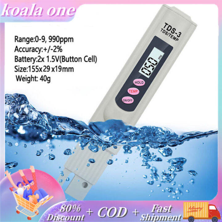 【COD】TDS Digital Water Test Pen Meter Filter Water Quality Purity ...