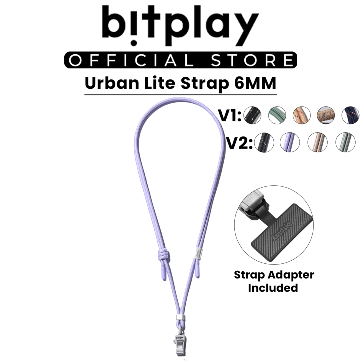 Bitplay Urban Lite Strap 6mm with Quick-Release Clip and Strap Adapter | Lazada