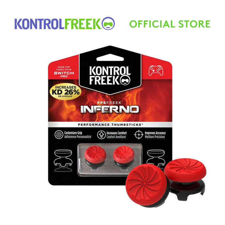 KontrolFreek FPS Freek Inferno for Nintendo Switch Pro Controller 2 ...