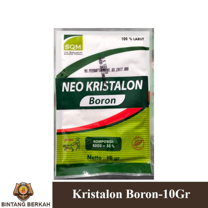 Neo Kristalon Boron 10 Gram Pupuk Boron Borate Pertanian | Lazada Indonesia
