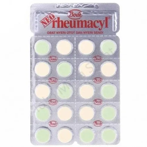 NEO RHEUMACYL ISI 20 Tablet / REMASIL / OBAT NYERI OTOT / PEGAL LINU ...