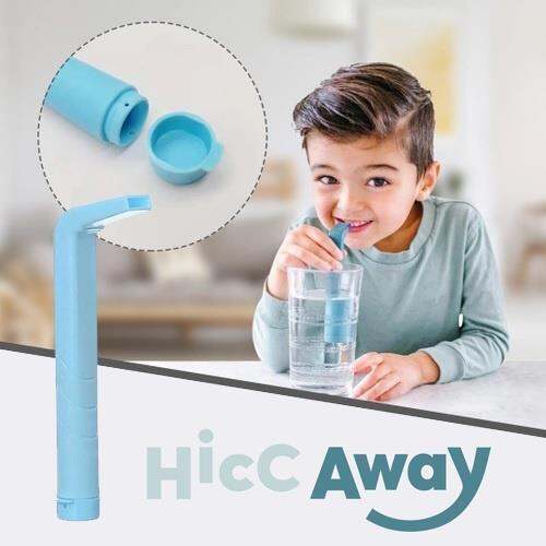 HiccAway stop hiccups straw Hiccup remedy burp straw anti hiccup stop ...