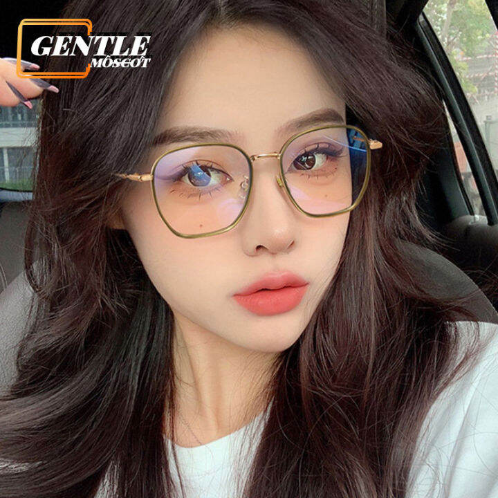 (GENTLE MOSCOT) Korean Style Metal Frame Computer Glasses Fashion ...