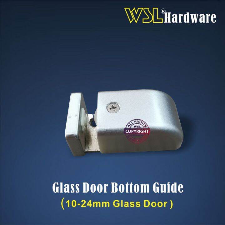 Glass Door Bottom Guide# Door Mounting #Floor Guide | Lazada