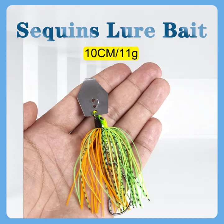 MVPSIT Metal Sequins Lure For Fishing Buzz pain 10Cm 11g Fresh Salt ...