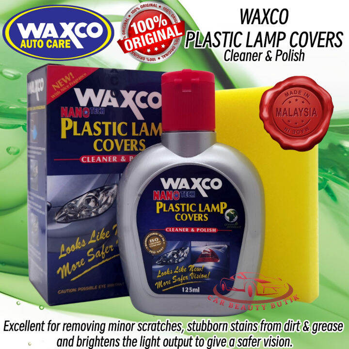 WAXCO Plastic Lamp Cover Cleaner - 125ml | Lazada