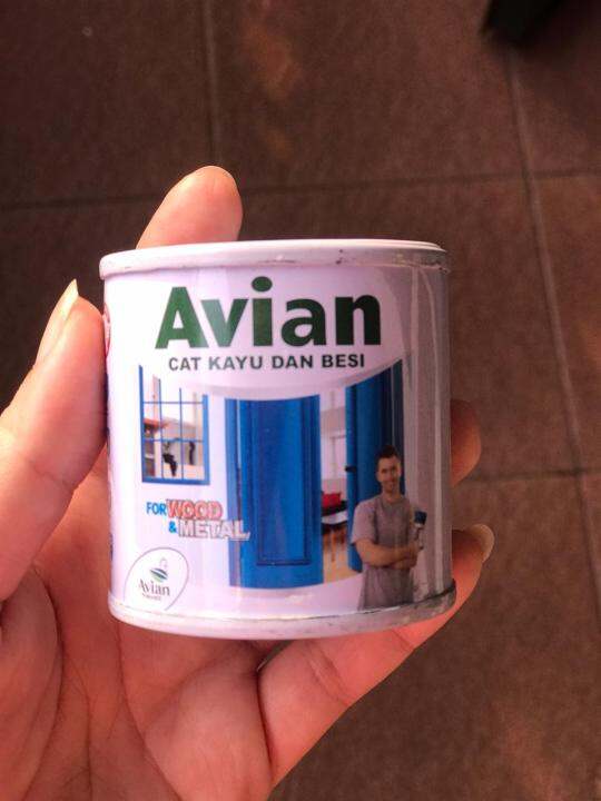 cat avian KECIL 100ml cat kayu dan besi | Lazada Indonesia