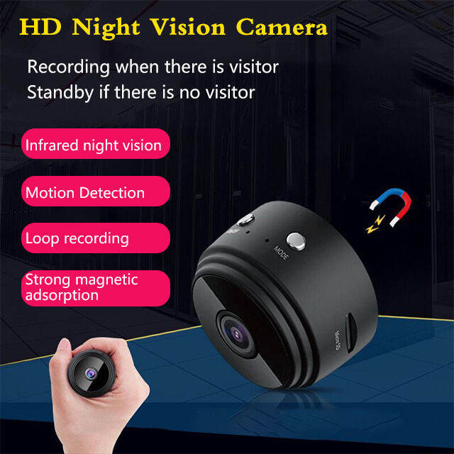 Hellofuture Live View Wide Angle Mini IP Cam Hidden Secret Video ...