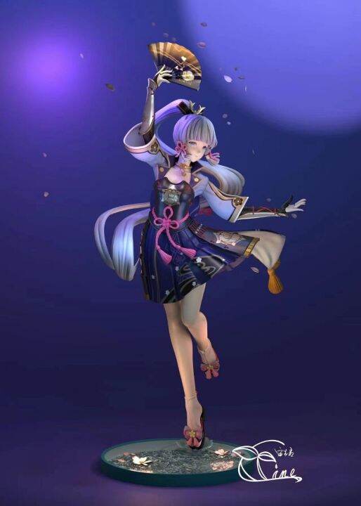Genshin Impact 28Cm Kamisato Ayaka Figure Inazuma Bailu Princess ...