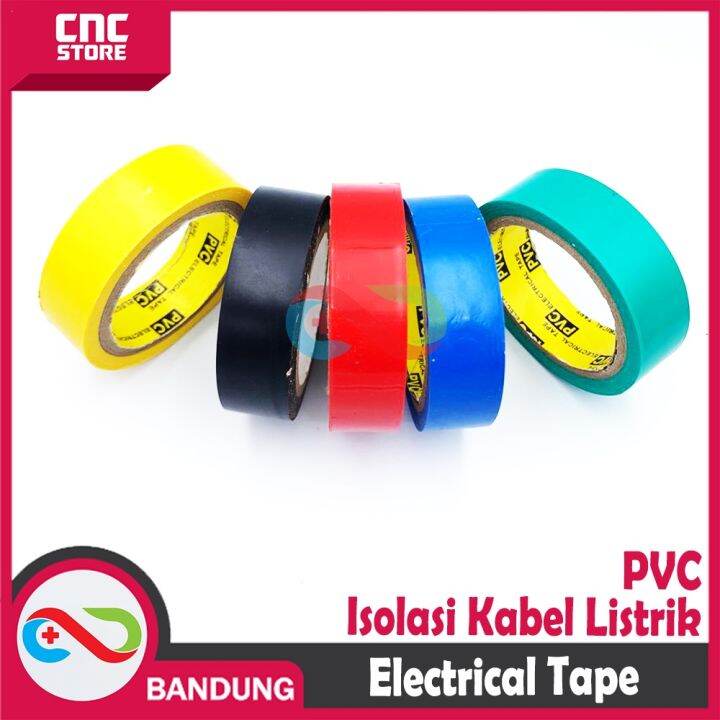 ISOLASI KABEL LISTRIK PVC ELECTRICAL TAPE | Lazada Indonesia
