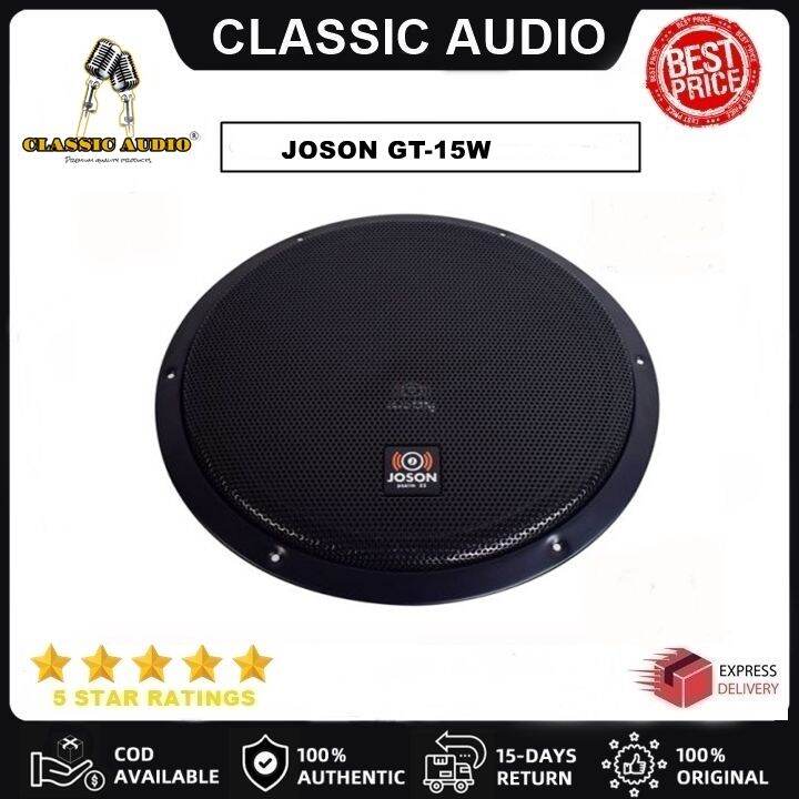 JOSON GT-15W By Classic Audio- SUPER HEAVY DUTY PROFESSIONAL AUDIO ...