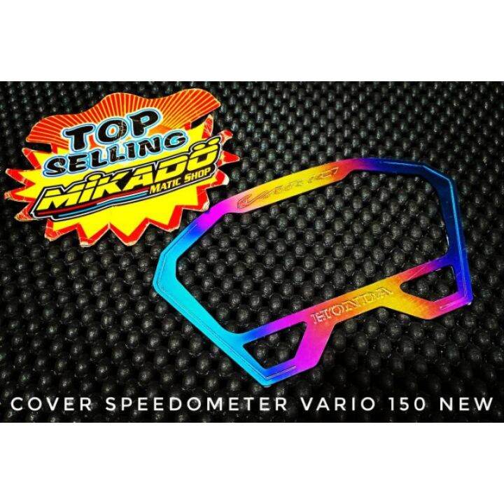 COVER SPEEDOMETER TITANIUM RAINBOW VARIO 150 NEW VIETNAM TITAN HRC CNC ...