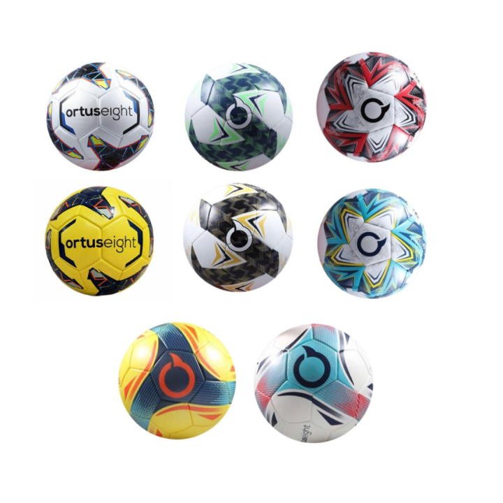 BOLA SEPAK ORTUSEIGHT TYPHOON FB BALL - WHITE CYAN & YELLOW NAVY ...