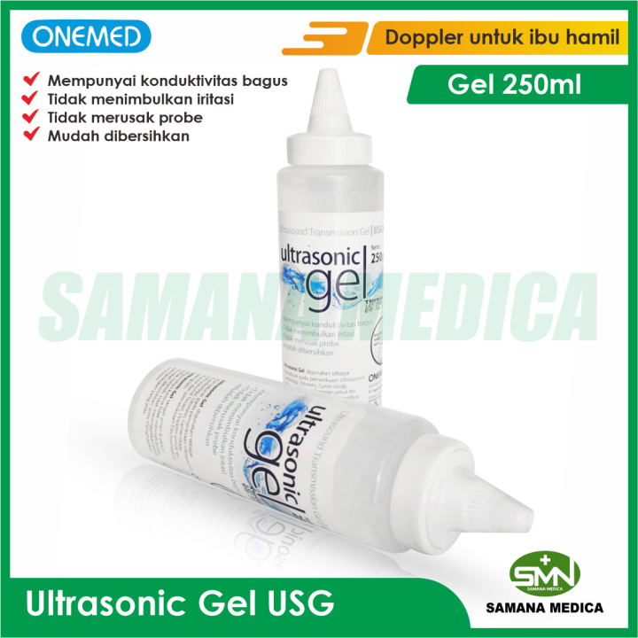 Ultrasonic Gel USG Gel 250ml Transparant ONEMED / HEXACARE Ultrasonic ...