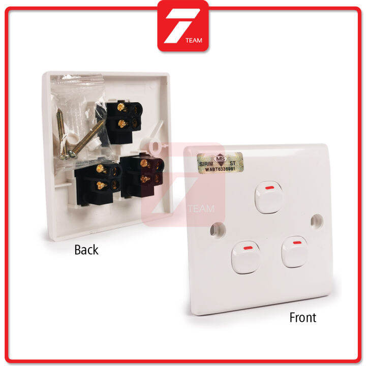 SUM 3 Gang 1 Way Switch | Lazada SUM 3 Gang 1 Way Switch | Lazada