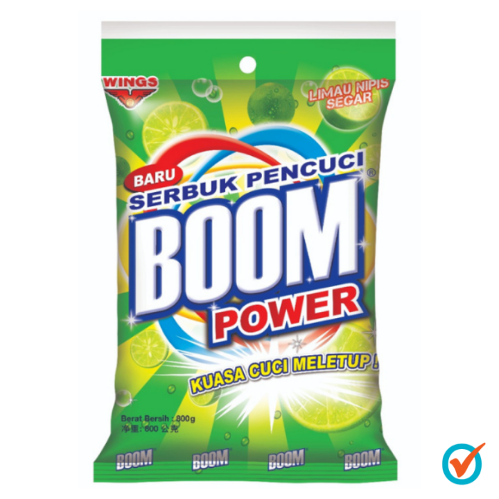 Boom Powder Detergent 750g - Lime | Lazada