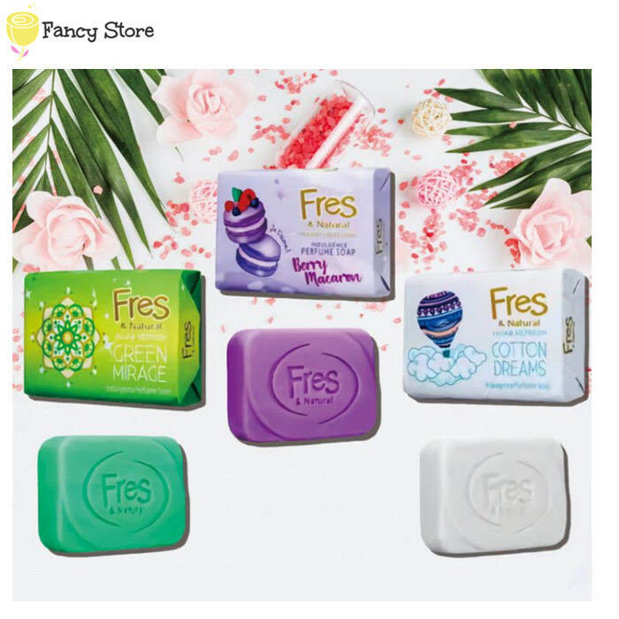 Fres & Natural Bar Soap [GREEN MIRAGE] 76gr Hijab Fresh Sabun Batang | Lazada Indonesia