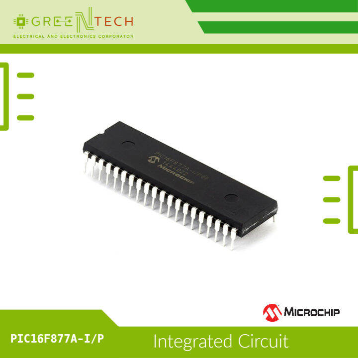 Microchip PIC16F877A-I/P Integrated Circuit | Lazada PH