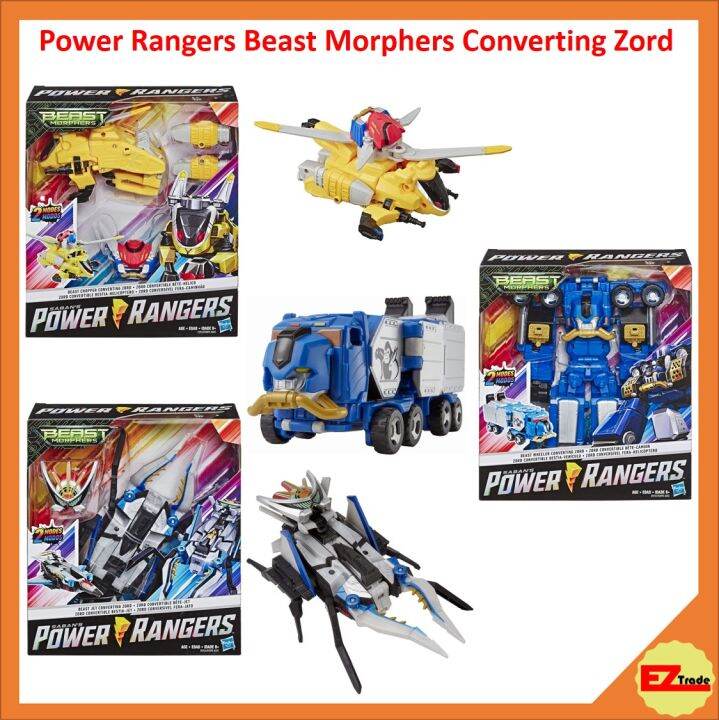 Hasbro Power Rangers Beast Morphers Converting Zord - Beast Chopper ...