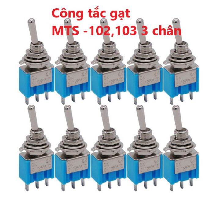 Connector Industrial Toggle Switches For 1-5 6MM Toggle Switch MTS-101 ...