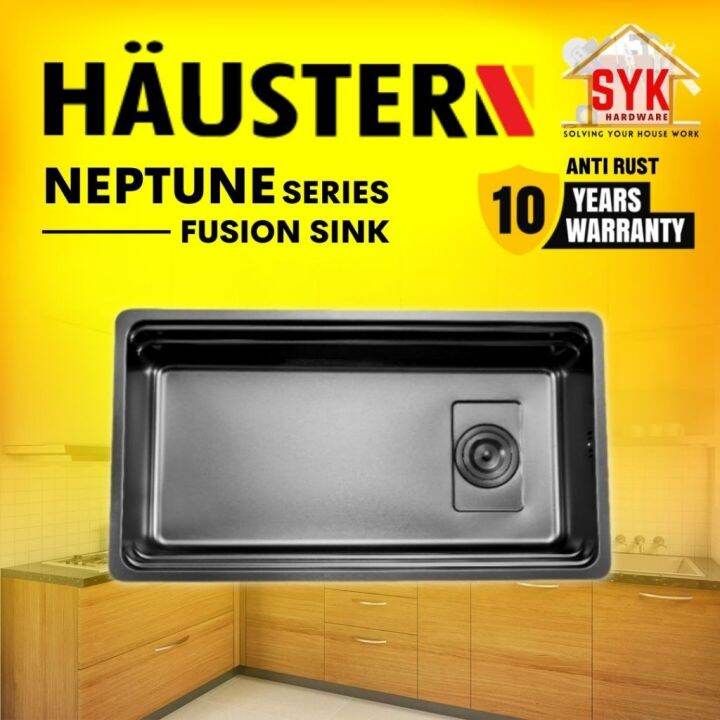 SYK Haustern Nano Kitchen Sink HT-NEPTUNE-780-BK/TG Sinki Dapur Moden ...
