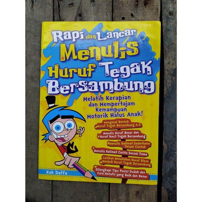 Rapi dan Lancar Menulis Huruf Tegak Bersambung | Lazada Indonesia