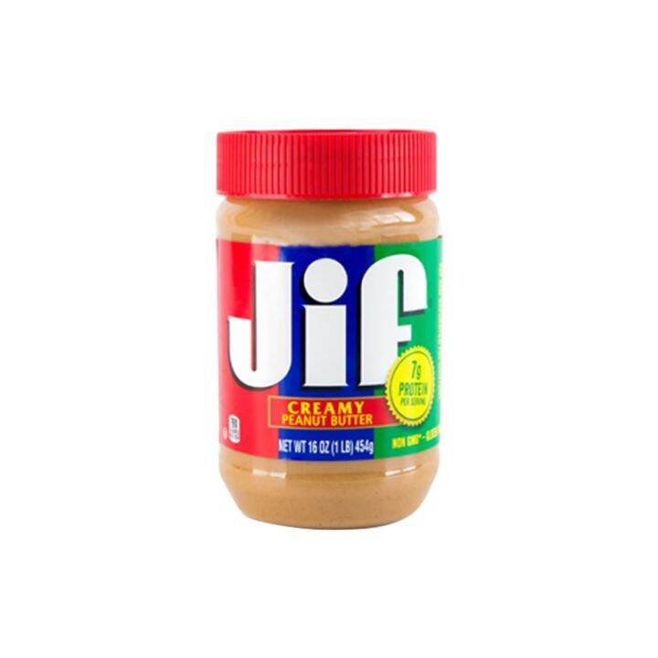 [ส่งฟรี] จิฟ เนยถั่วบดละเอียด 454 กรัม - Jif Creamy Peanut Butter 454 g ...