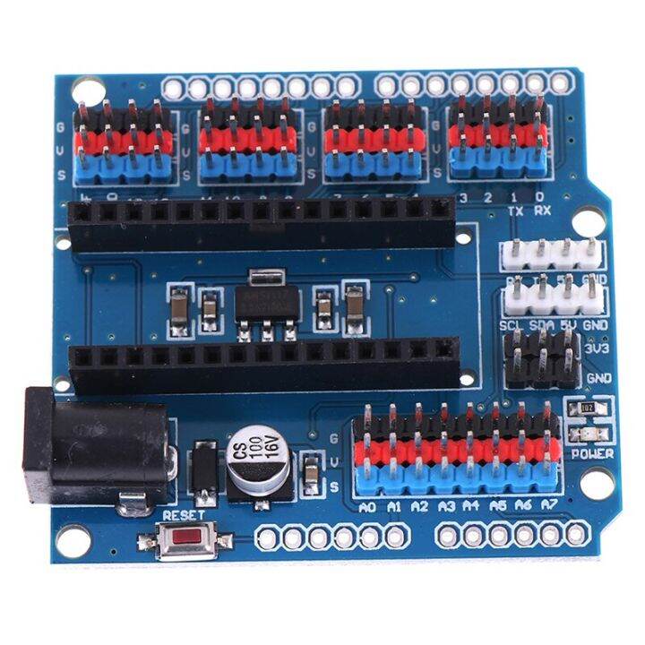 Module For Arduino Nano V30 30 Io Io Expansion Board Micro Sensor Shield Module Uno R3 4851