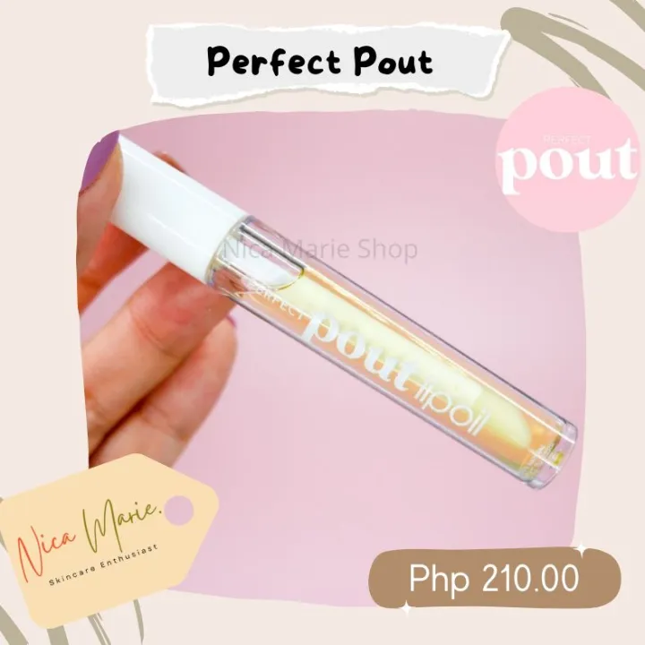 Perfect Pout Vegan Lip Oil (4g) by Nica Marie Shop | Lazada PH