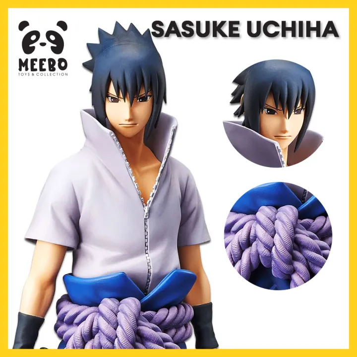 MEEBO Anime Action Figure: Naruto Shippuden Sasuke Nero Sasuke Uchiha ...