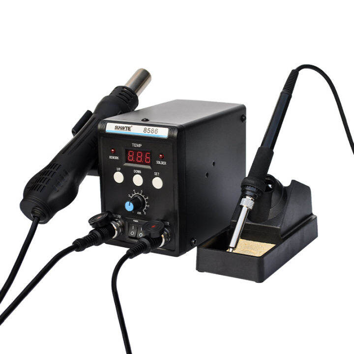 2 in 1 Digital Display SMD 8586 การประสาน Station, BGA Rework สถานี ...